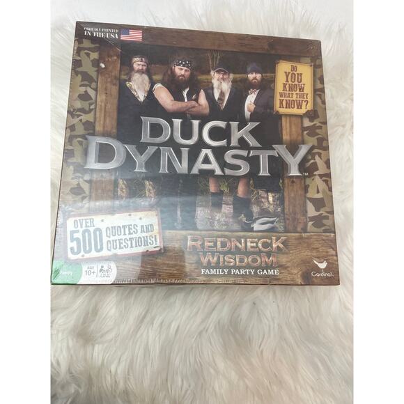 A&E | Games | New Sealed Duck Dynasty Redneck Wisdom Family Party Game ...